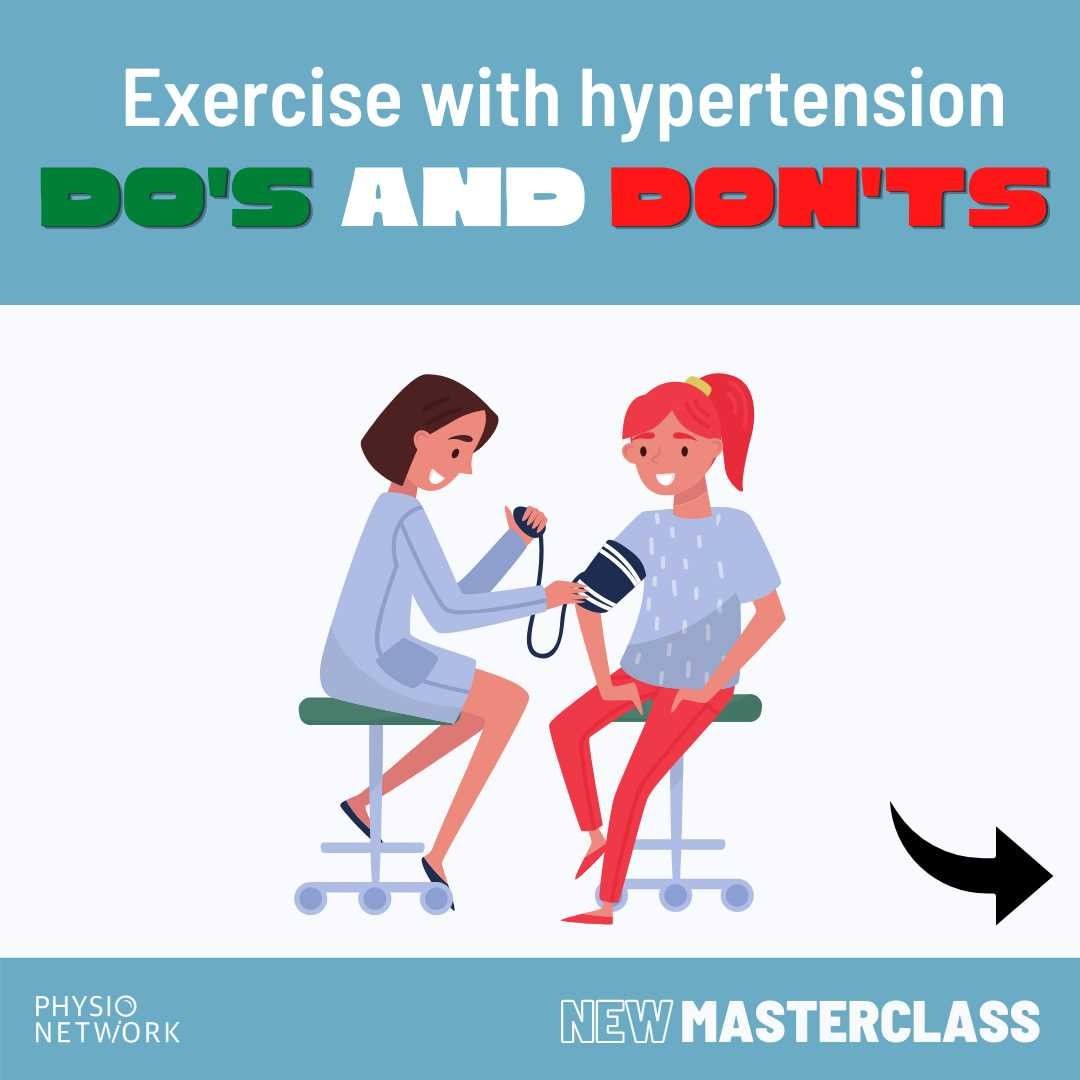 Exercise with hypertension do’s and don’ts! - Physio Network
